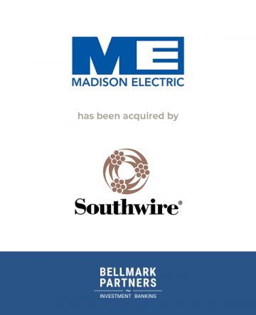 Madison Electric Products Deal Announcement - Boston, MA & Cleveland ...